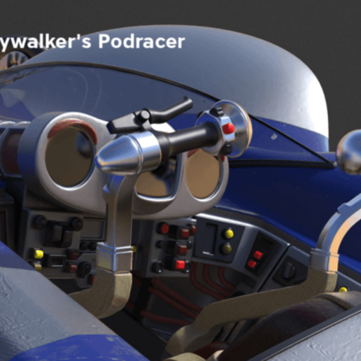 Download STL file Anakin Skywalker's Podracer • 3D print design ・ Cults
