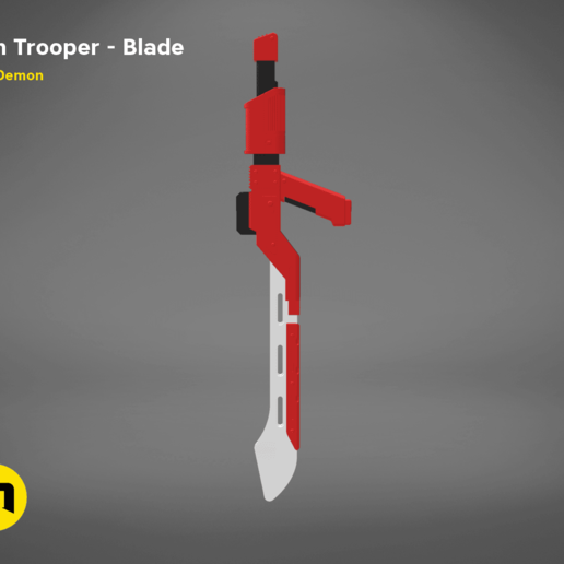 Download 3D printer templates Sith Trooper Blade ・ Cults