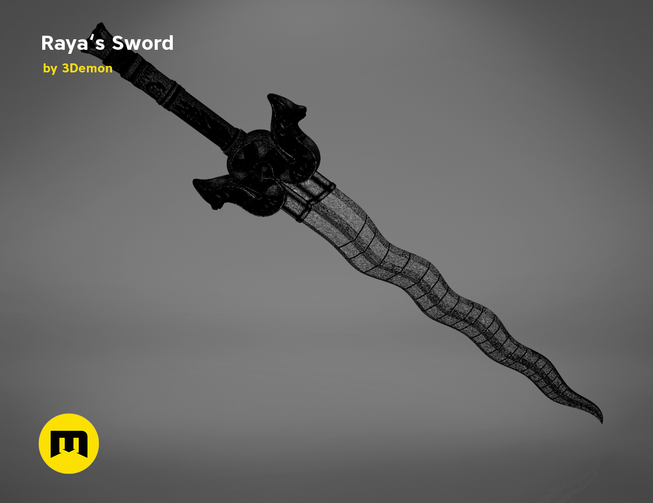 3D file Raya's Sword・3D printable model to download・Cults