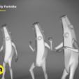 Download OBJ file Peely Fortnite Banana Figures • 3D printing template ...