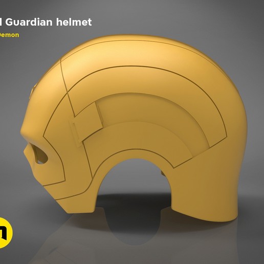Download 3D printer files The Red Guardian helmet ・ Cults