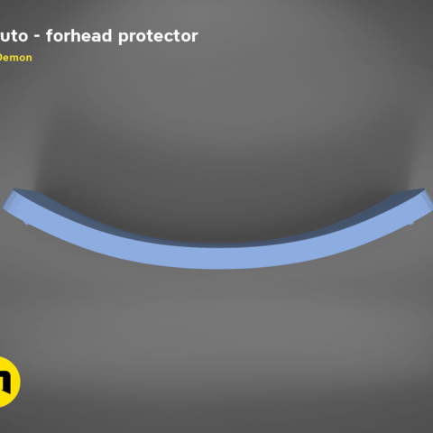 Download OBJ file Naruto Forehead protector • Design to 3D print ・ Cults