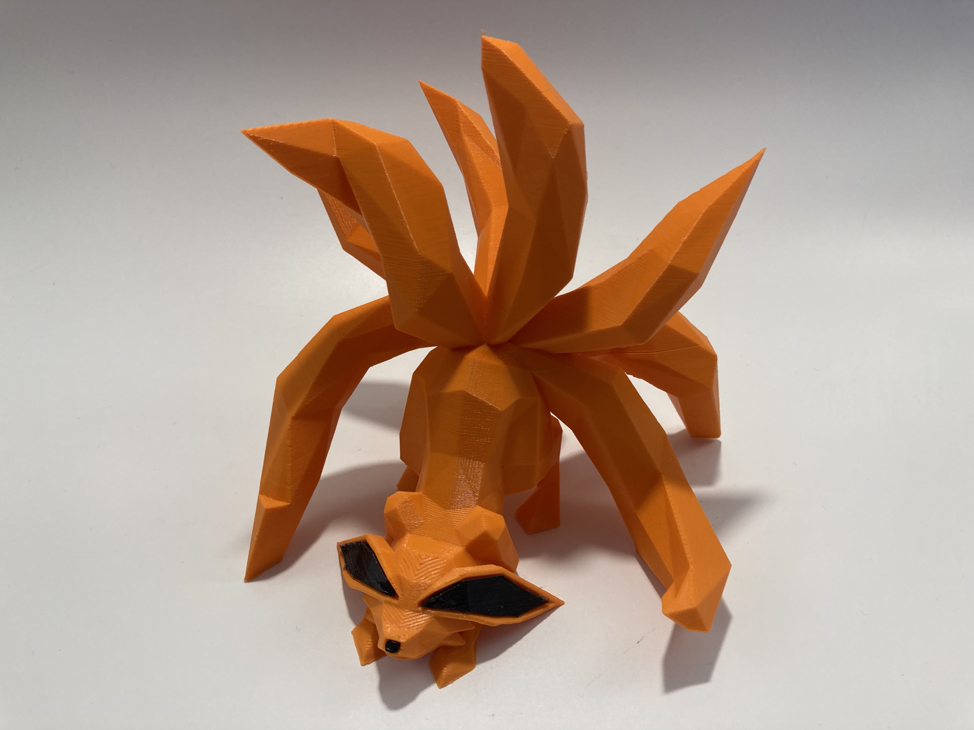 Nine Tails Papercraft Template