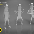 Download OBJ file Peely Fortnite Banana Figures • 3D printing template ...