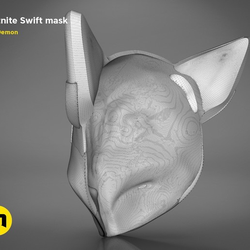 Download STL file Fortnite Swift mask • 3D print model ・ Cults