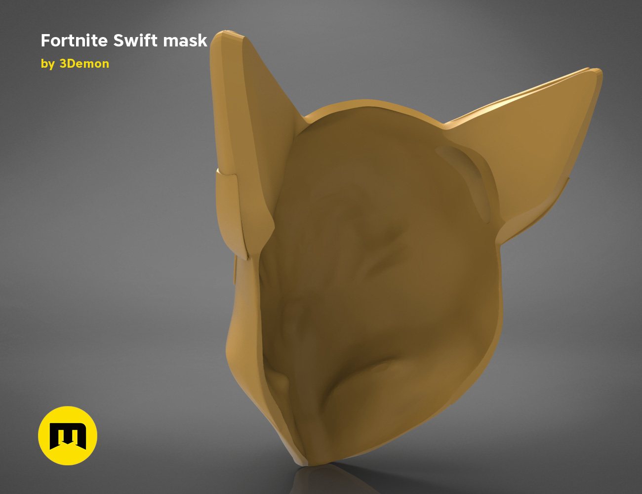 STL-Datei Fortnite Swift Maske 🆒・3D-Druck-Idee zum Herunterladen・Cults