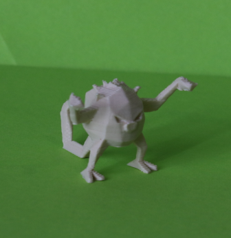 STL file Mankey Low Poly Pokemon・3D printing template to download・Cults