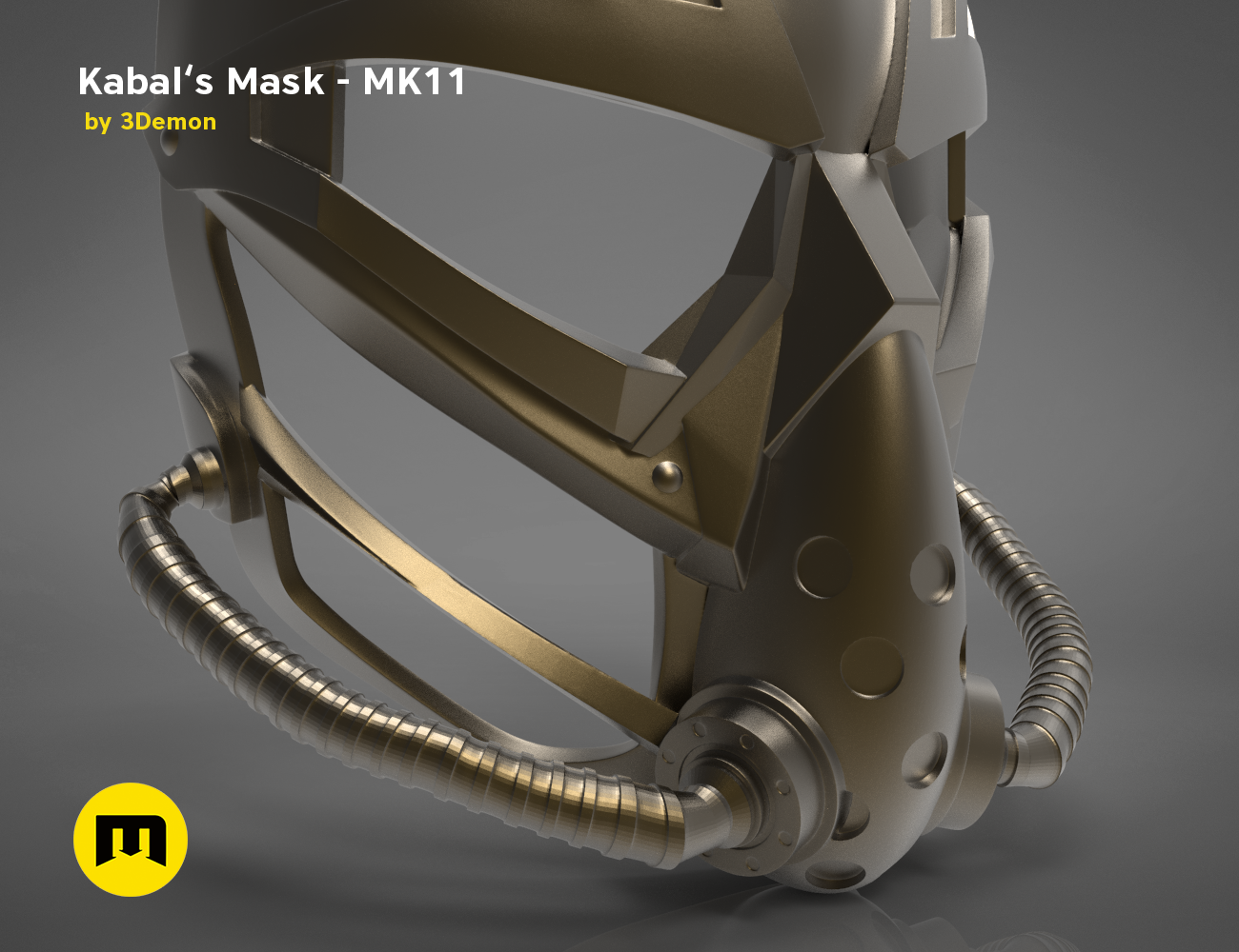 Archivo 3D Máscara de Kabal 🕹・Diseño de impresión en 3D para descargar ...