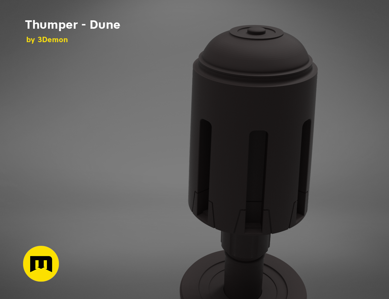 3D file Thumper - Dune 🔫・Template to download and 3D print・Cults