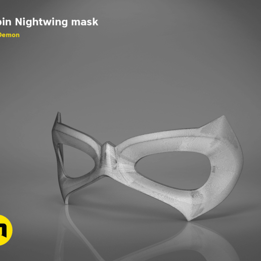 Download 3D printer designs Robin Nightwing mask ・ Cults