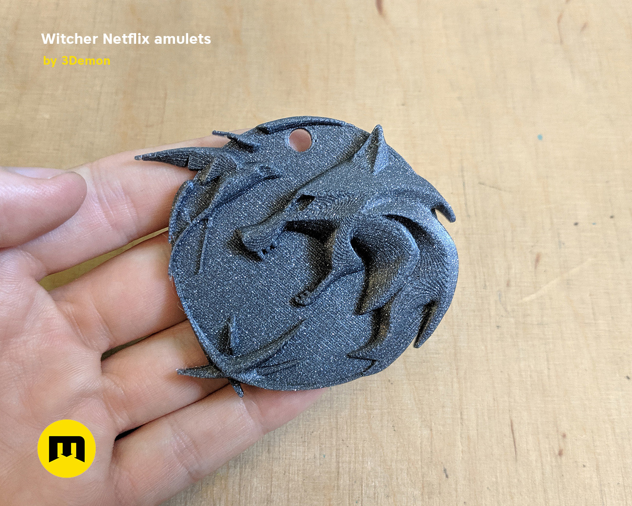 Файл STL Witcher Netflix amulets 💍・Модель 3D-принтера для загрузки・Cults