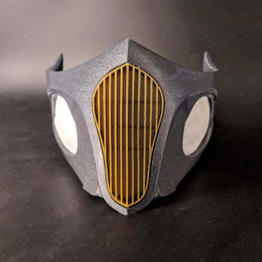 Descargar Modelos 3D para imprimir gratis Máscara respiratoria con ...