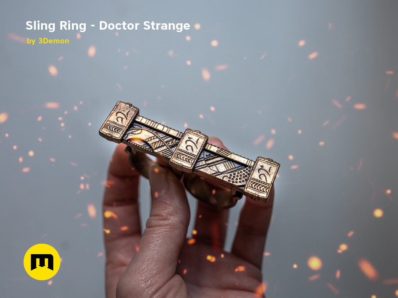 3D file Sling Ring - Doctor Strange 💍・3D printable model to download・Cults