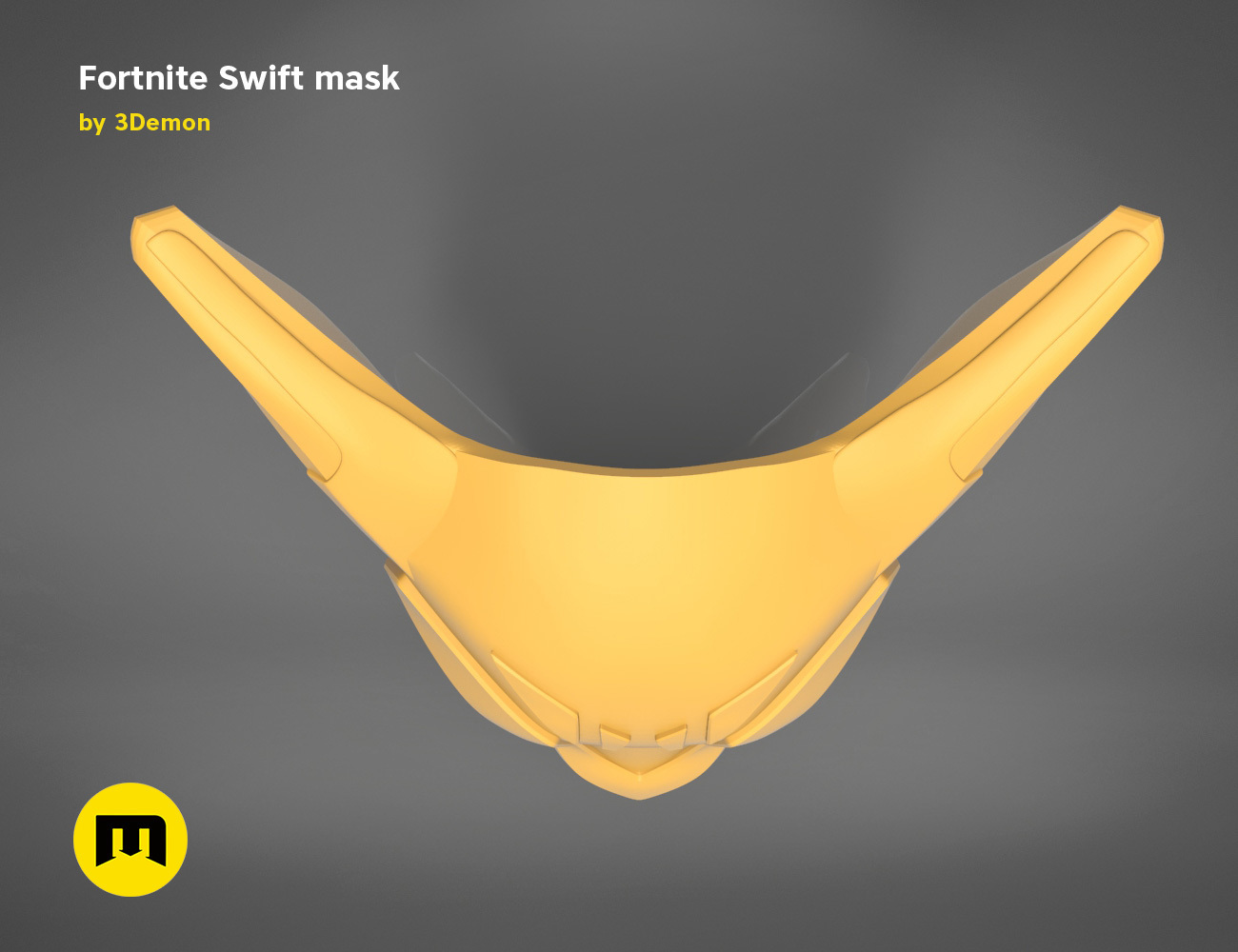 STL-Datei Fortnite Swift Maske 🆒・3D-Druck-Idee zum Herunterladen・Cults