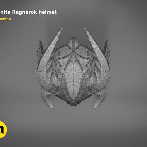 Download OBJ file Ragnarok Fortnite helmet • 3D printing design ・ Cults