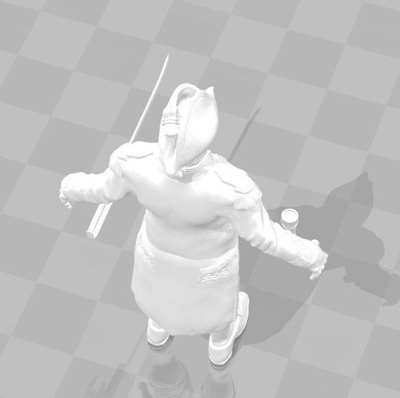 3D file Naval Captain 3D print model・Model to download and 3D print・Cults