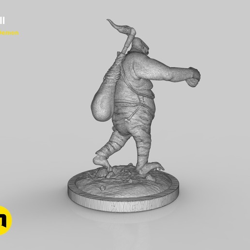 Download STL file Troll Figure ・ Cults