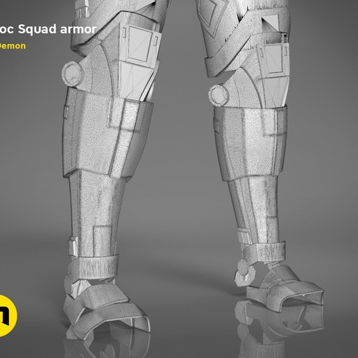 Download STL file Havoc Squad armor • 3D printer object ・ Cults