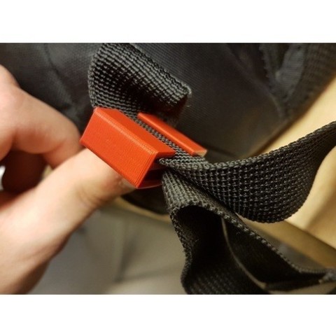 Download free STL file Bag Strap Clip 25mm • 3D printing object ・ Cults