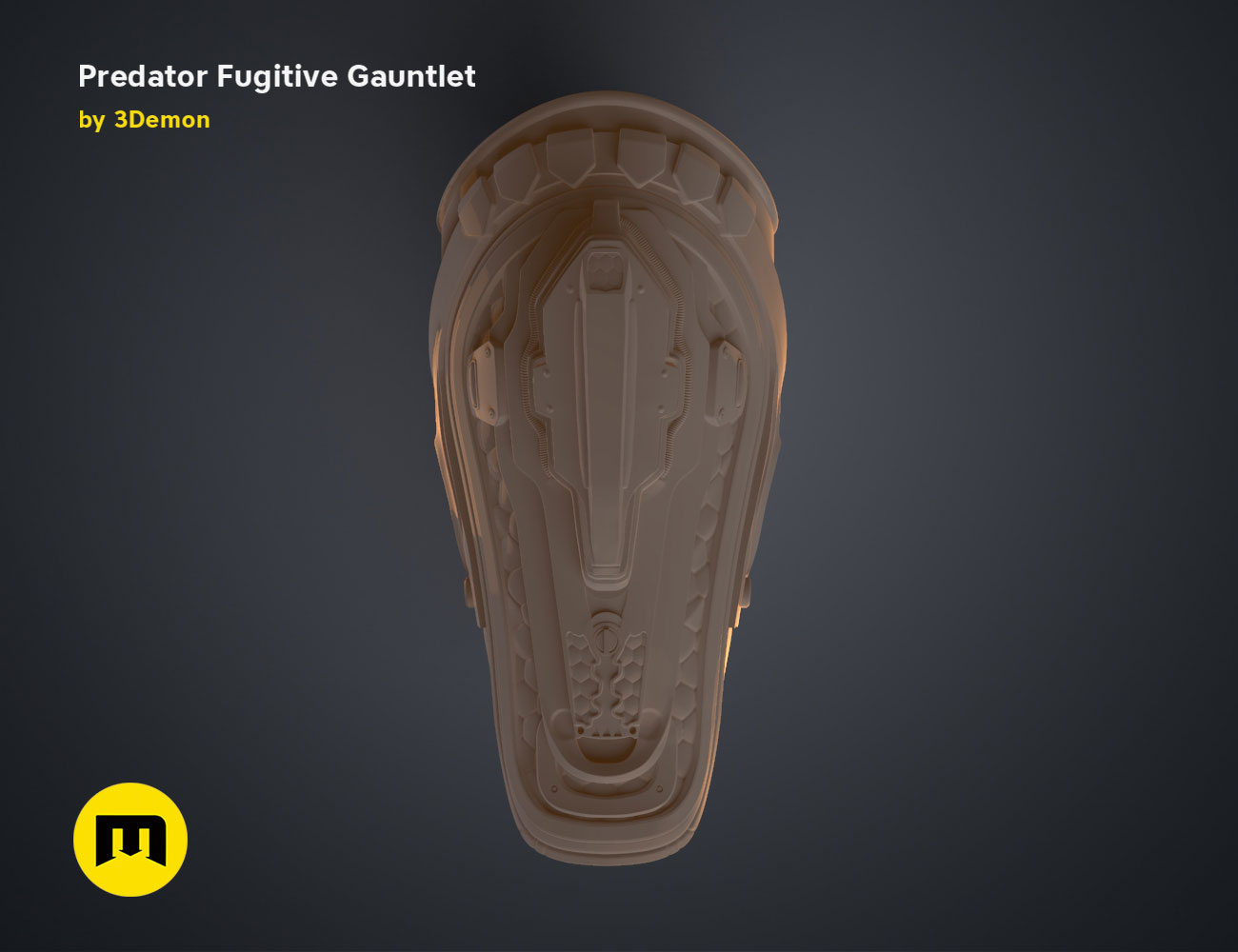 STL file Predator Fugitive Gauntlet 👽・3D printer design to download・Cults