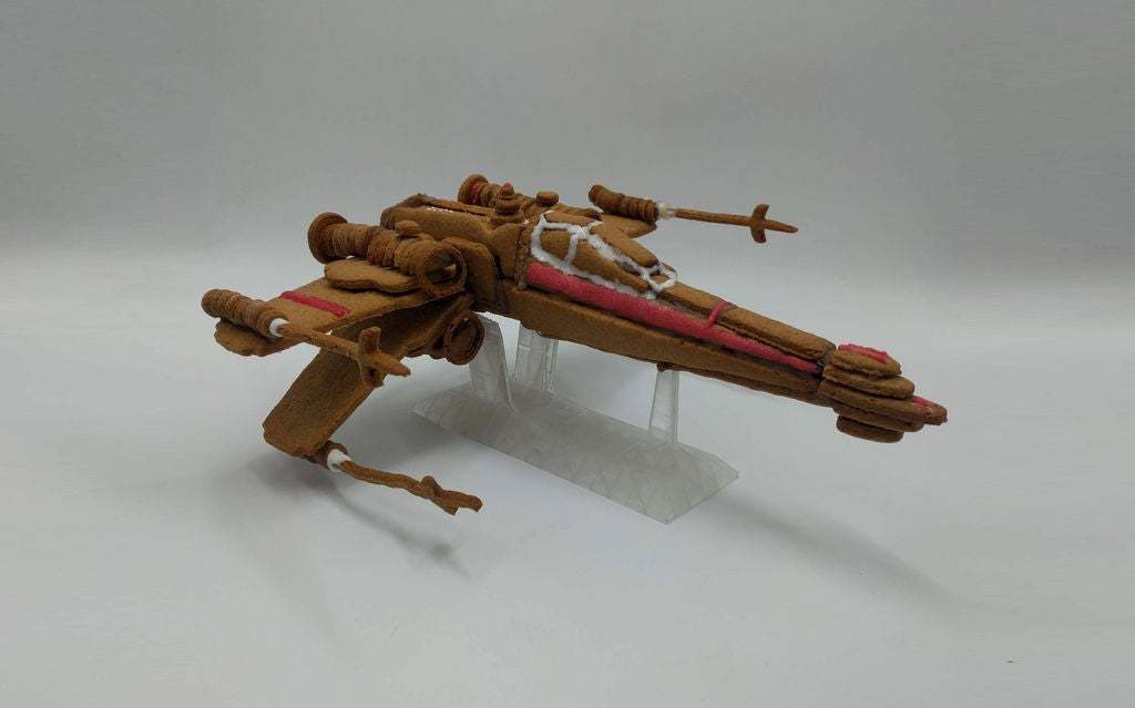 3D file X-Wing Gingerbread Cookie Cutters 🚀・3D print design to download ...