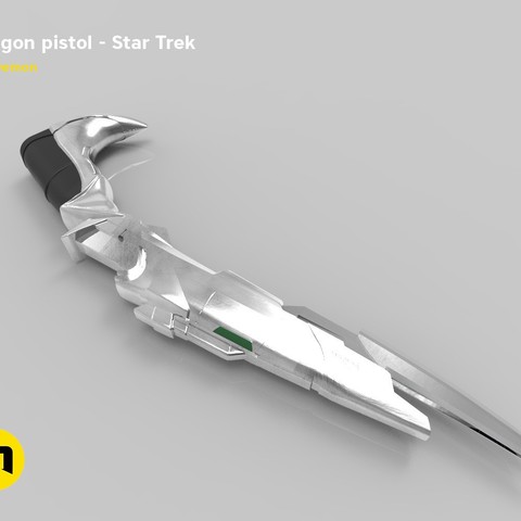 Download STL file Klingon pistol – Star Trek • Template to 3D print ・ Cults