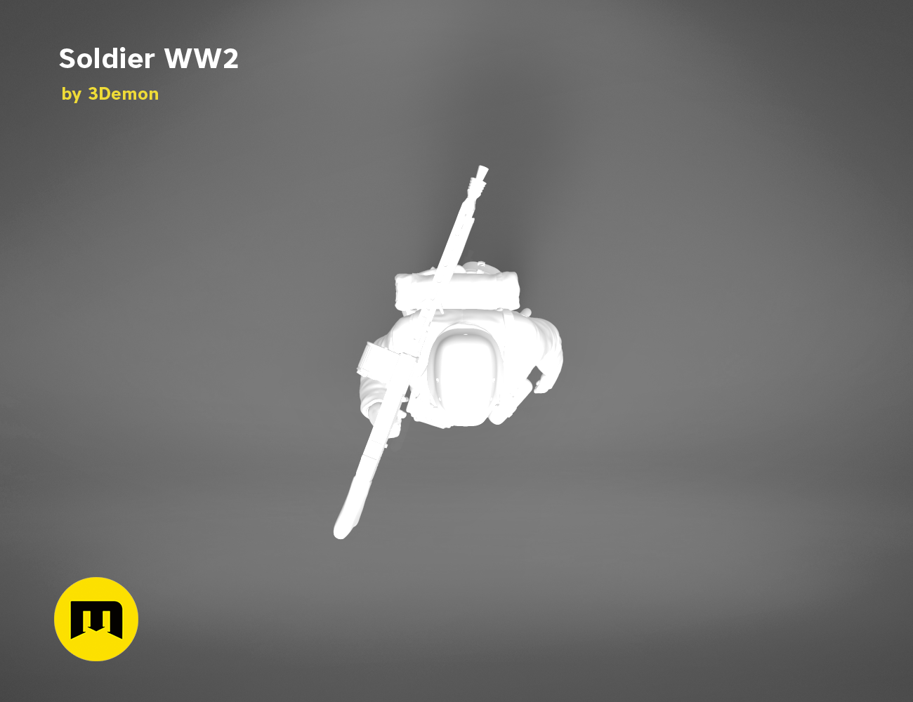 STL file Soldier of World War 2 – FIGURE 3D MODEL 🫡・3D printing design ...