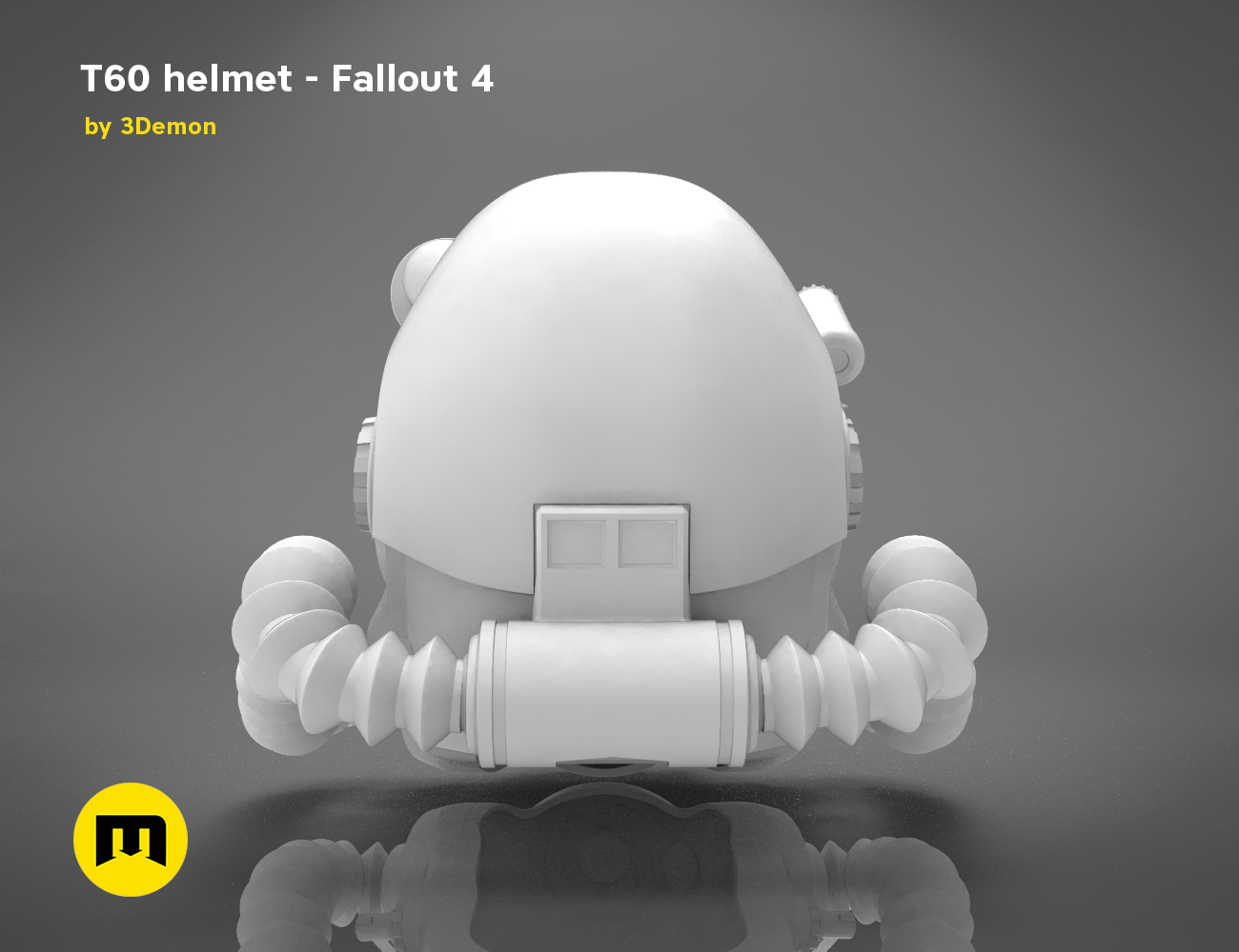 OBJ file T60 helmet - Fallout 4 🪖・3D printer design to download・Cults