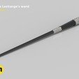 Download STL file Leta Lestrange wand • 3D printable template ・ Cults
