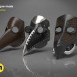 Download STL file Plague mask • 3D printer design ・ Cults