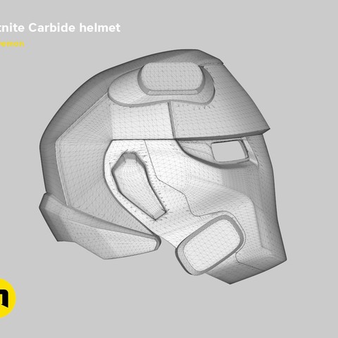 Download STL files Fortnite – Carbide helmet ・ Cults