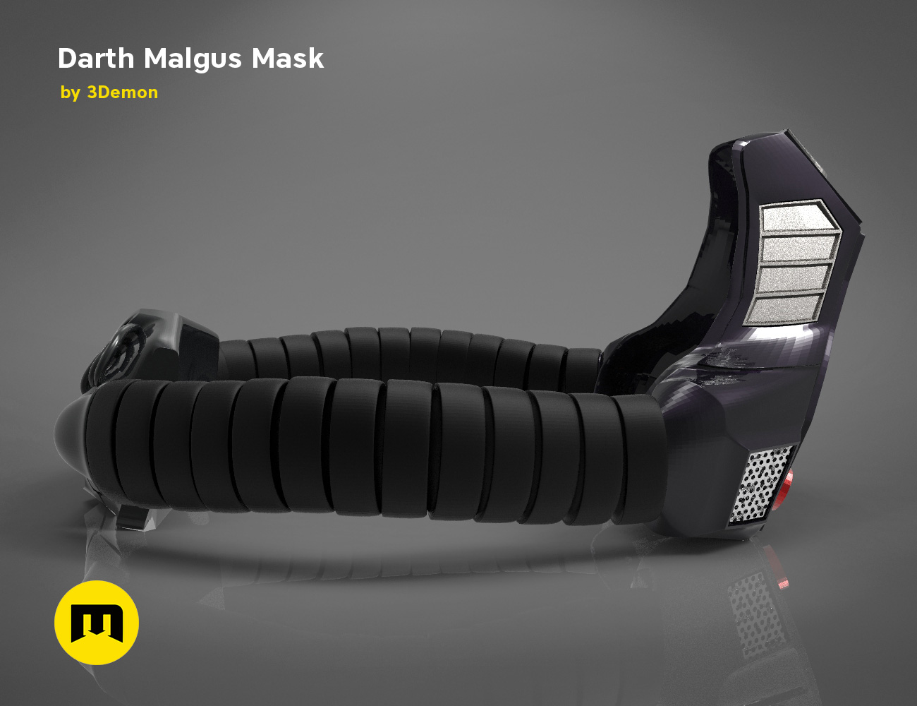 3D file Darth Malgus mask - Star Wars ⭐・Model to download and 3D print ...