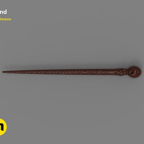 Download 3D printer designs Alastor Moody‘s Wand from Harry Potter ・ Cults