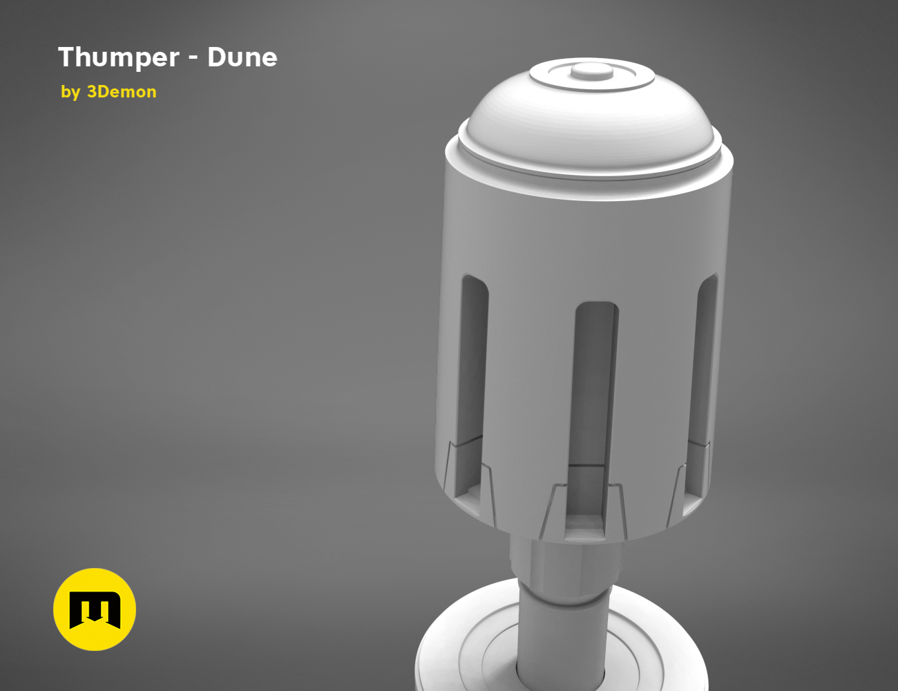 3D file Thumper - Dune 🔫・Template to download and 3D print・Cults