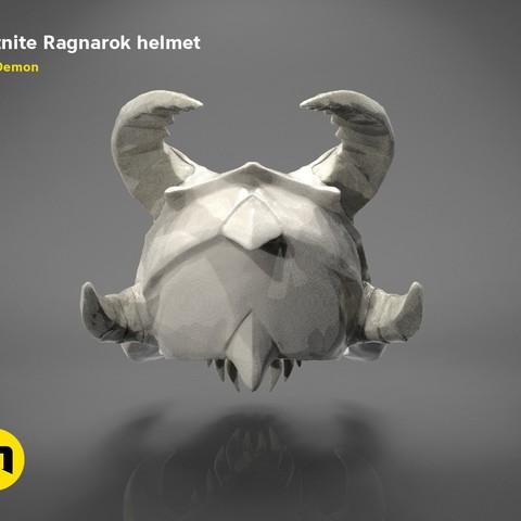 Download OBJ file Ragnarok Fortnite helmet • 3D printing design ・ Cults