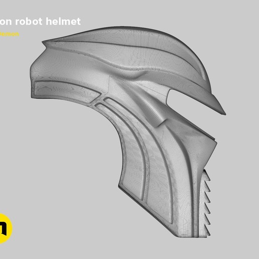 Download STL Cylon robot helmet, Batlestar Galactica ・ Cults