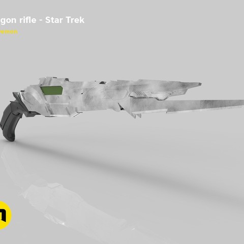 Download STL file Klingon rifle • Model to 3D print ・ Cults