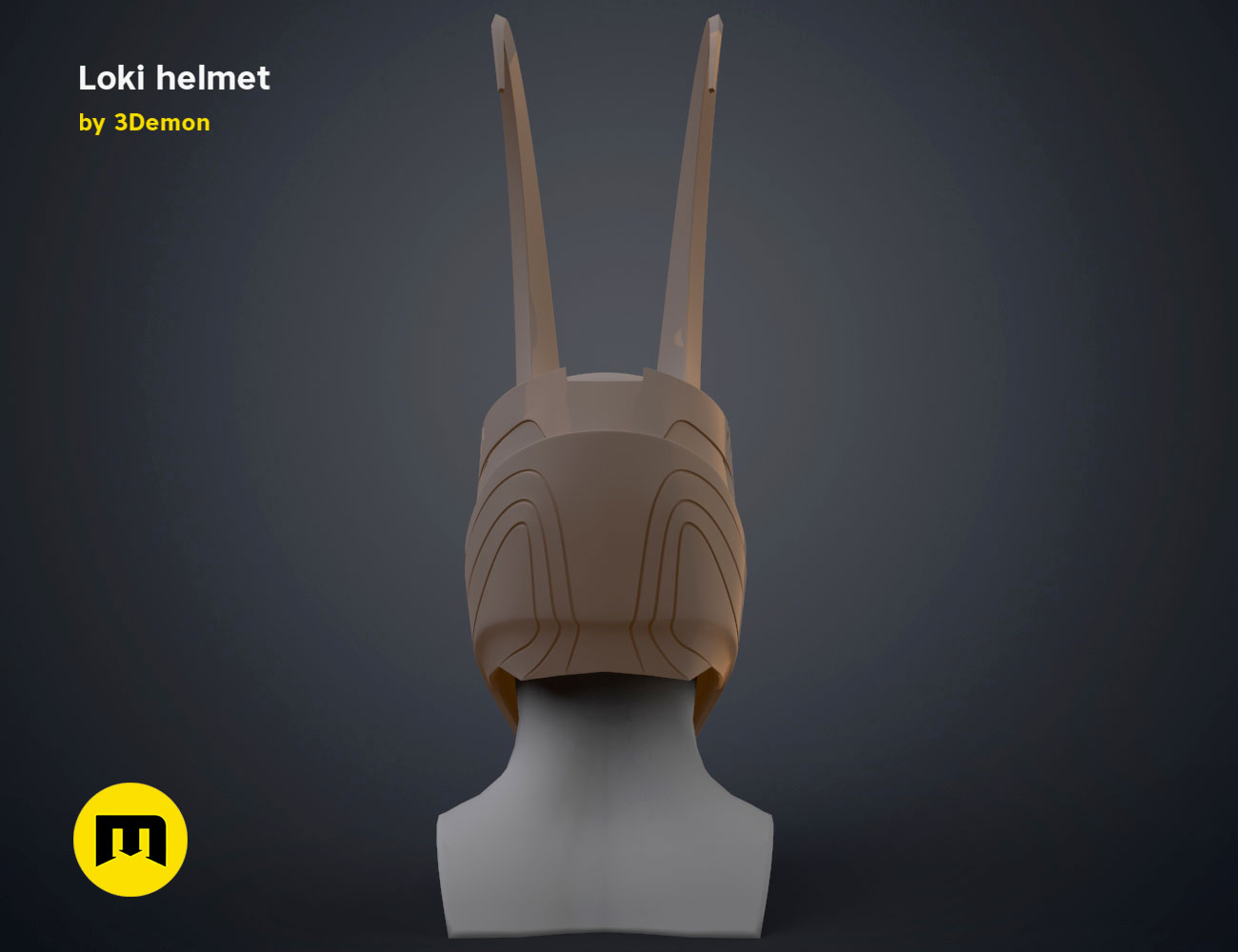 3D file Loki helmet 🪖・3D printable model to download・Cults