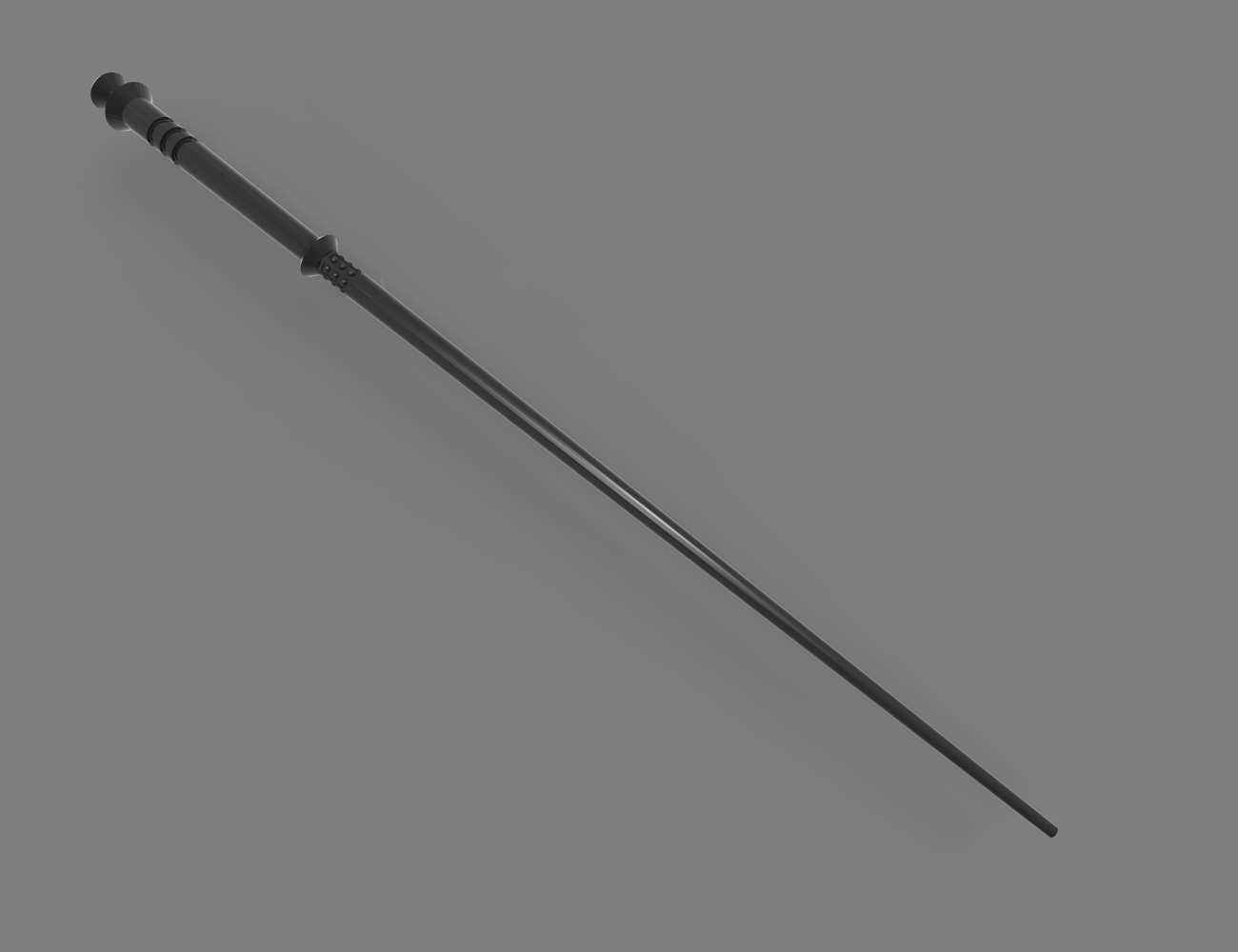 Download STL file Corban Yaxley Wand • 3D printer template ・ Cults