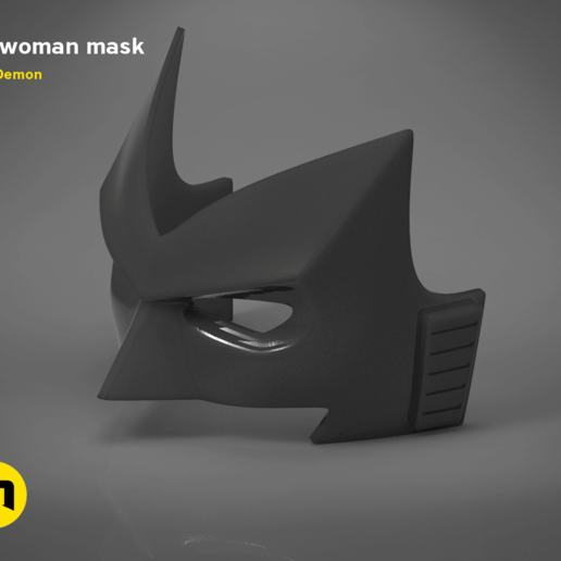 Download 3D printer templates Batwoman mask ・ Cults