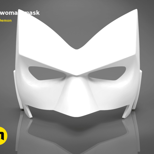 Download 3D printer templates Batwoman mask ・ Cults