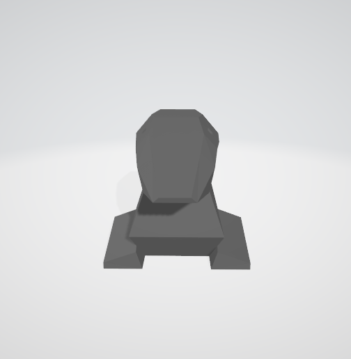 STL file Porygon Low Poly Pokemon・Design to download and 3D print・Cults