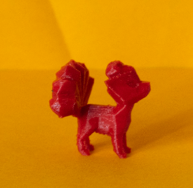 STL file Vulpix Low Poly Pokemon・3D printable design to download・Cults