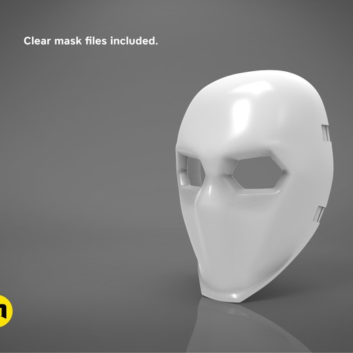Download 3D printing designs Fortnite - Wild Card masks ・ Cults