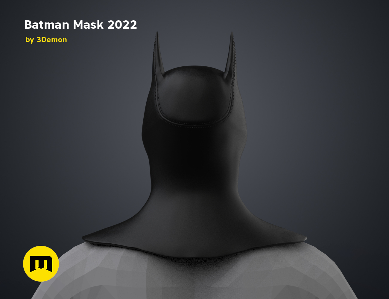 3D file Batman Mask – The Batman 🎬・3D printing template to download・Cults