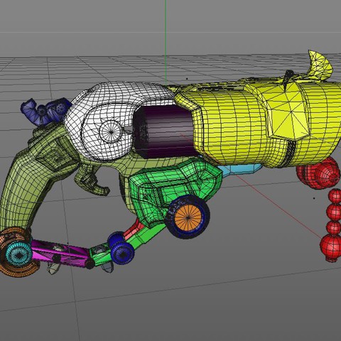 Download STL file Overwatch Roadhog Gun Bajie • Model to 3D print ・ Cults