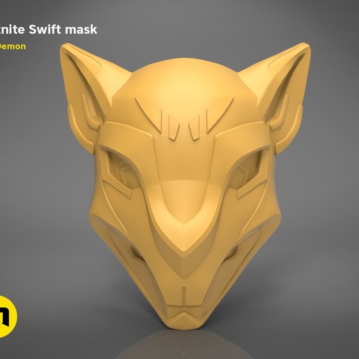 Download STL file Fortnite Swift mask • 3D print model ・ Cults