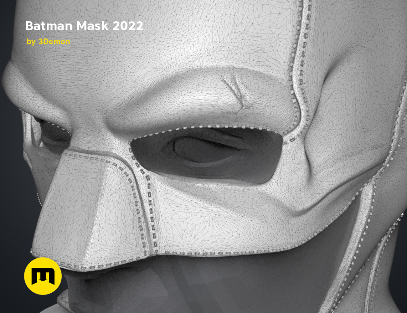 3D file Batman Mask – The Batman 🎬・3D printing template to download・Cults