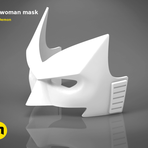 Download 3D printer templates Batwoman mask ・ Cults