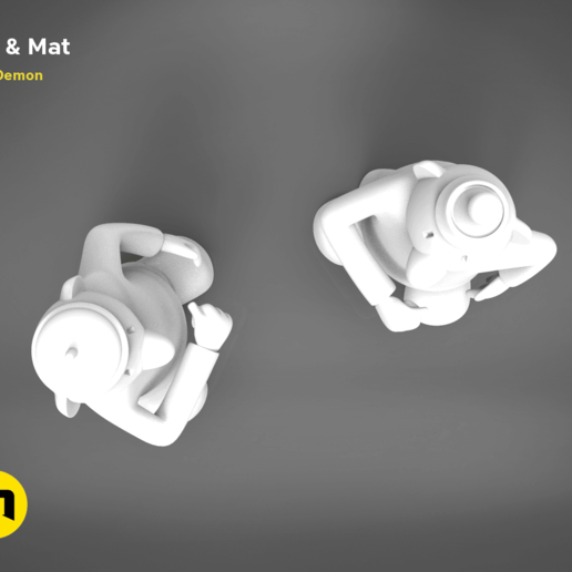 Descargar diseños 3D Figuras de Pat & Mat ・ Cults